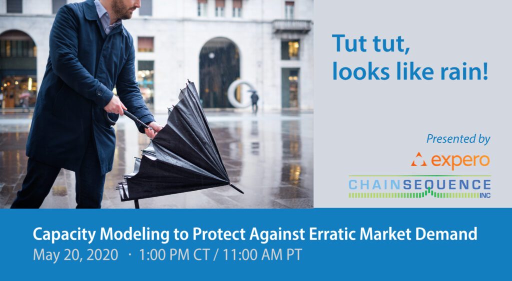 Capacity Modeling Against Erratic Demand - ChainSequence, Inc.